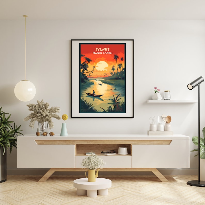 Bangladesh Travel Poster | Vintage | Travel | Wall Art| Poster ...