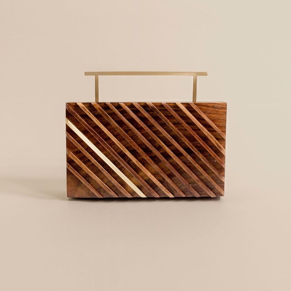Wood Clutch - Etsy