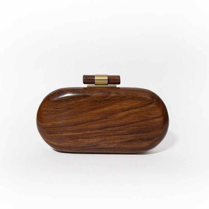 Wood Clutch - Etsy