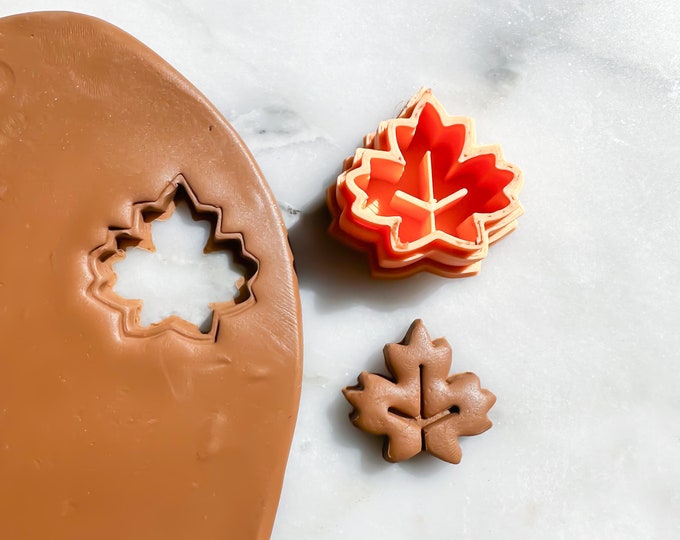 Maple Leaf Cutter | Polymer Clay Cutter | Fondant Cutter | Jewelry Cutter | Fall Cutter - Etsy