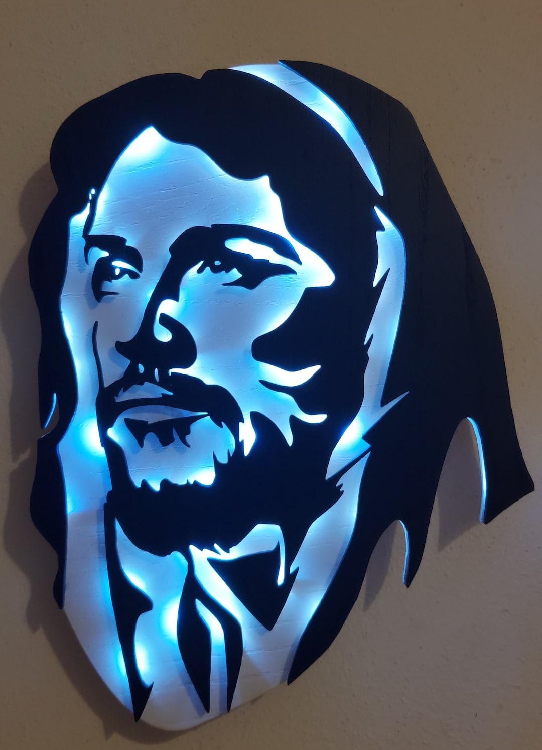 Jesus Christ Svg Laser Light Led - Etsy