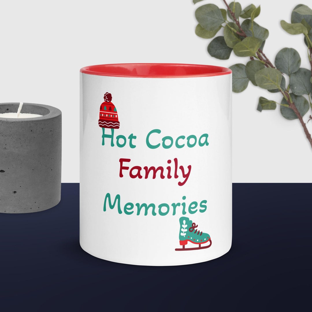 Hot Cocoa Family Memories Winter Christmas Hot Chocolate Mug Gift With ...