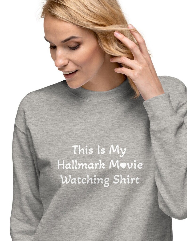 Hallmark Movie Watching Sweatshirt: Unisex Cotton-blend Fleece - Etsy