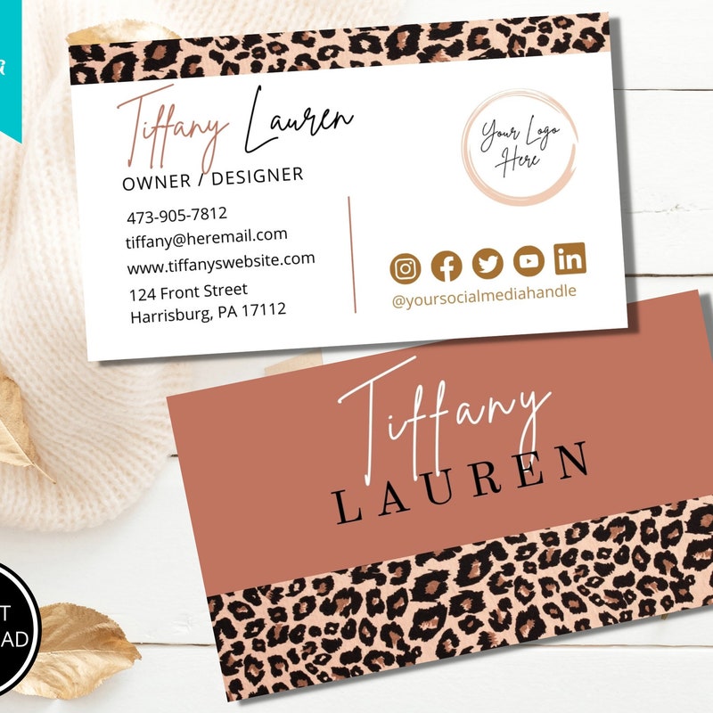 Calling Card Design - Etsy