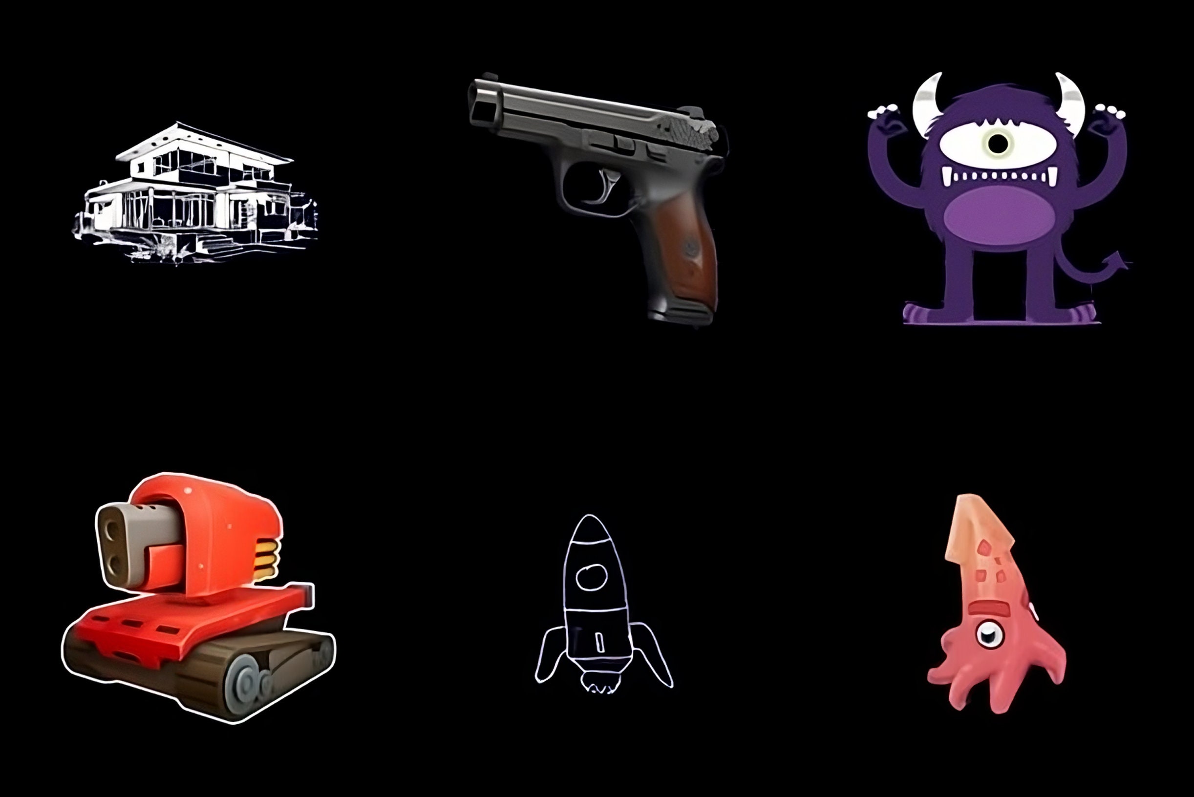 3D Model Pack (200+ 3D Model FBX Files) - Etsy