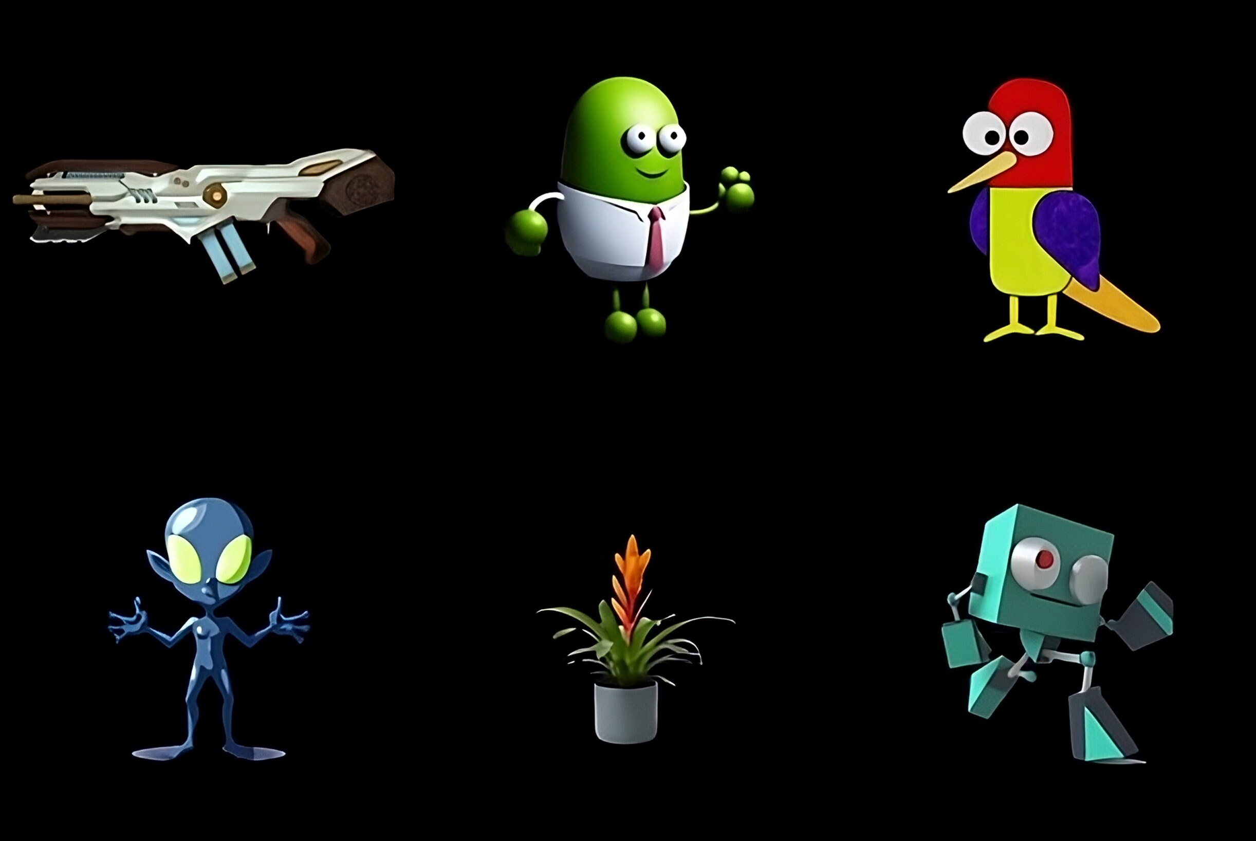 3D Model Pack (200+ 3D Model FBX Files) - Etsy