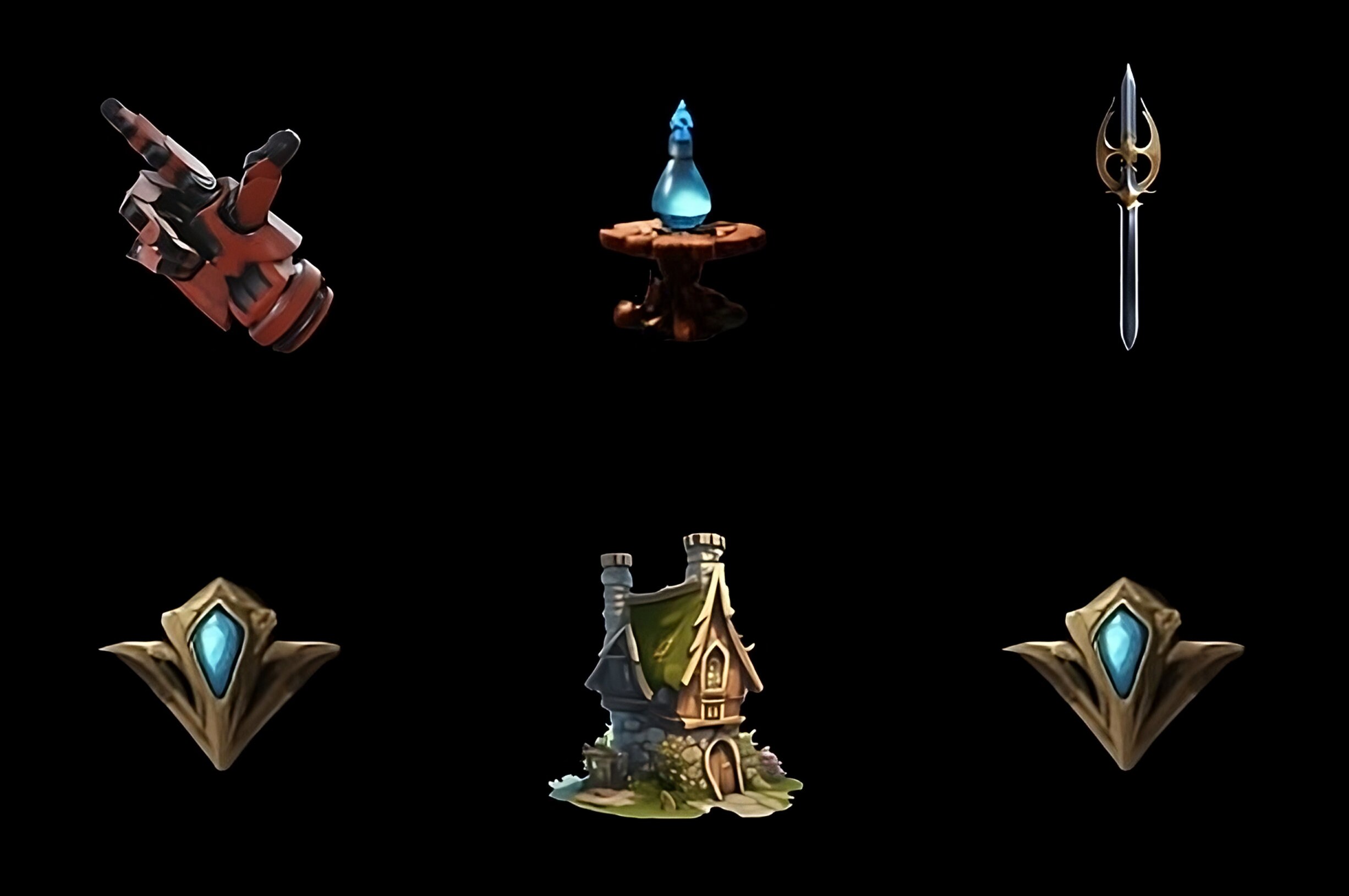 3D Model Pack (200+ 3D Model FBX Files) - Etsy