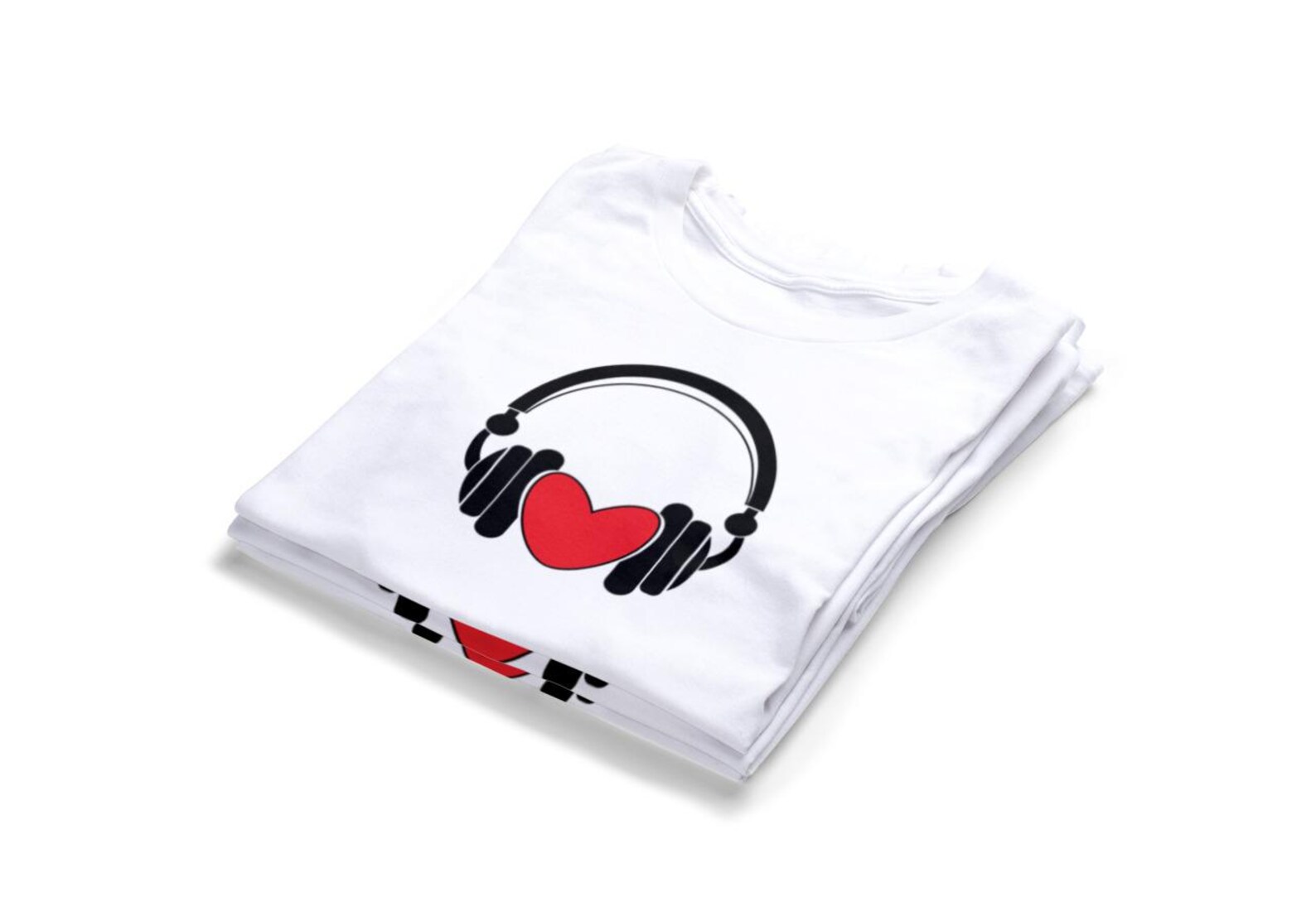Heart With Headphones, Headphones Png, Heart With Headphones Svg, Heart ...