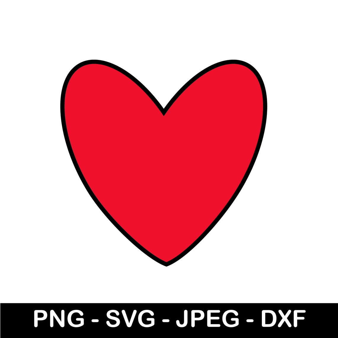 Hearts Svg Bundle, Heart Outline Svg, Heart Cut Files, Heart Clipart ...