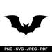 Bat SVG, Bat Svg for Commercial Use, Cut File, Halloween Svg, Digital ...