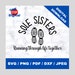 Sole Sisters, PNG Digital Download, Clipart, Cut Files for Cricut and ...
