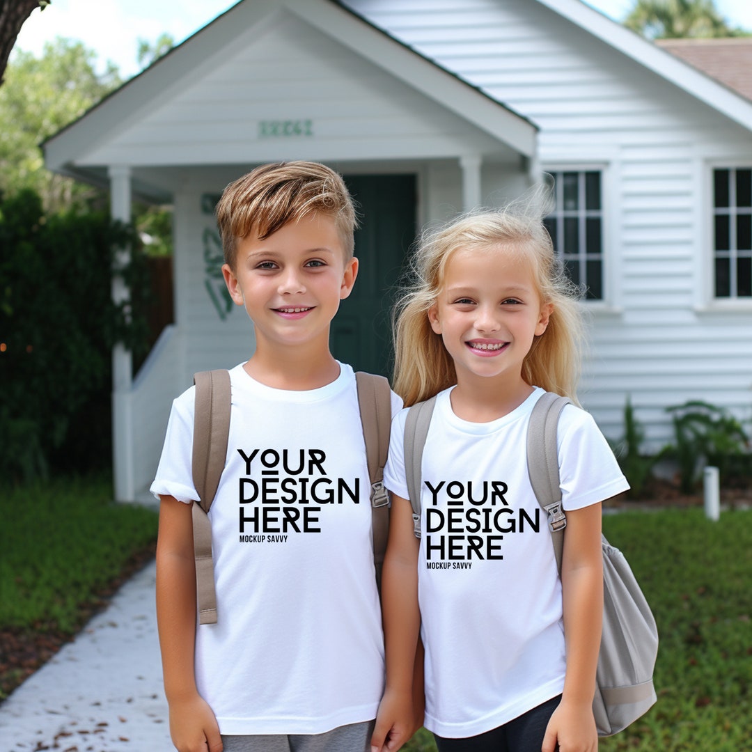 Kids Shirt Mockup Teacher Student Mockup White Tshirt Mockup - Etsy