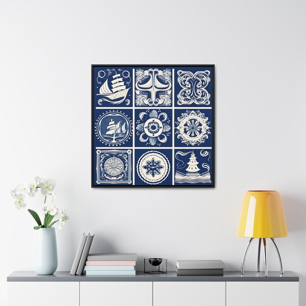 Navy Blue Decor - Etsy