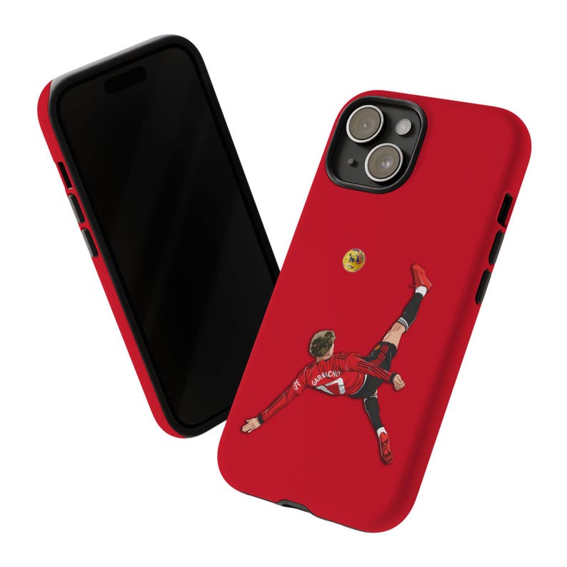 Alejandro Garnacho Overhead Kick Phone Case | Manchester United Fan ...