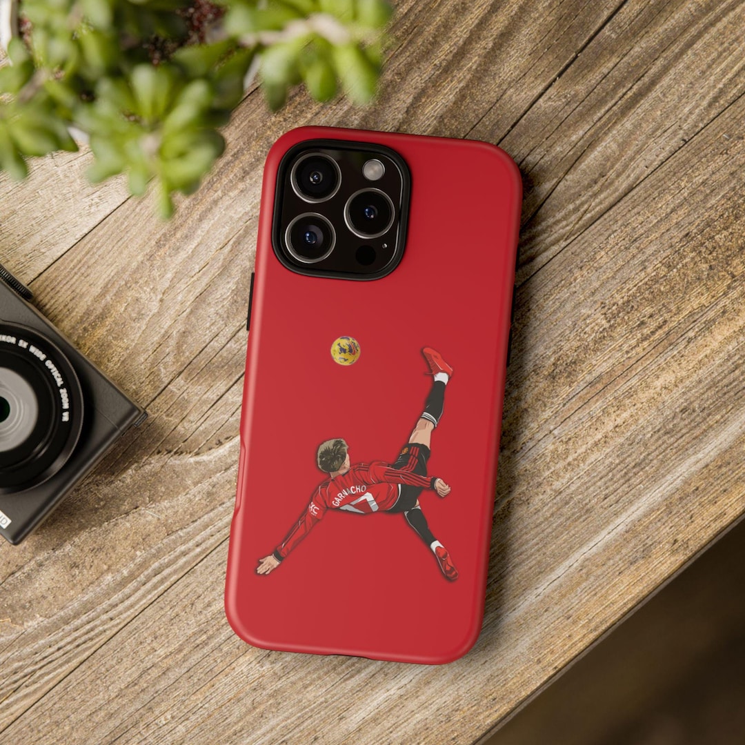 Alejandro Garnacho Overhead Kick Phone Case | Manchester United Fan ...