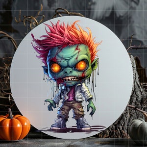 Zombie Boys Clipart PNG, Halloween Monsters Clipart, Halloween Party ...
