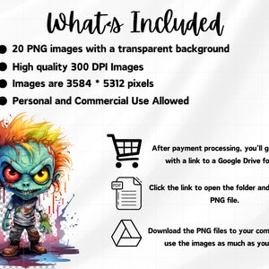 Zombie Boys Clipart PNG, Halloween Monsters Clipart, Halloween Party ...