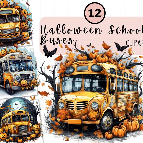 Halloween Bus Decor - Etsy
