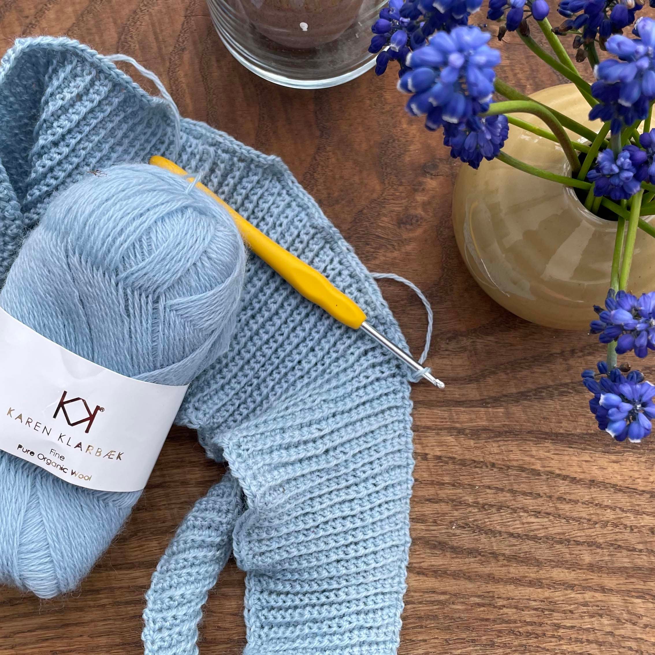 Crochet Mini Scarf - ENGLISH/DANISH Pattern - Etsy