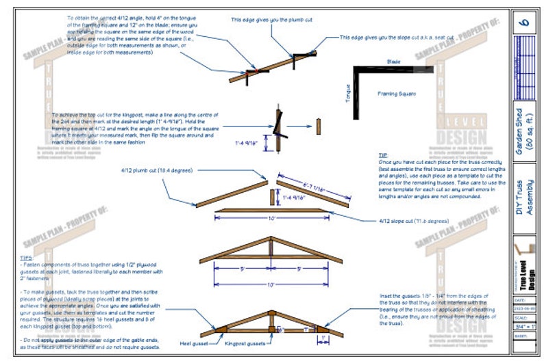 8x10' Garden Shed - Slab on Grade - Etsy