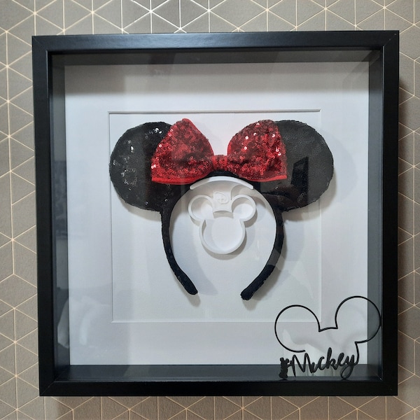 Mickey Mouse Ears Frame - Etsy UK