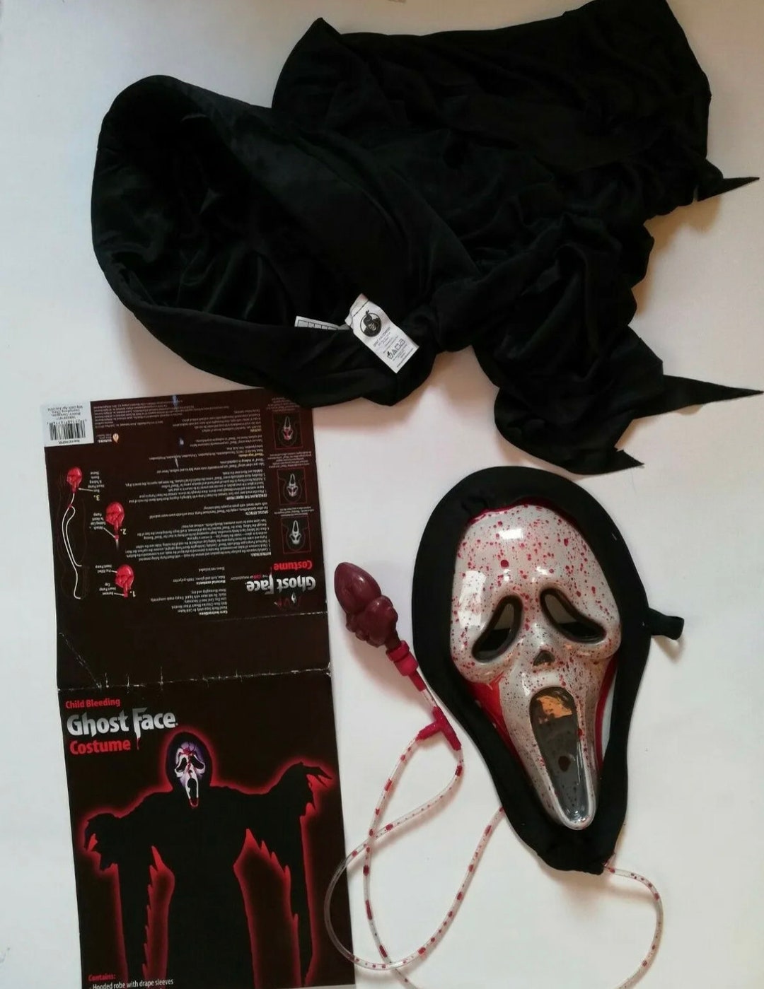 Ghostface Halloween Costume Kids - Etsy
