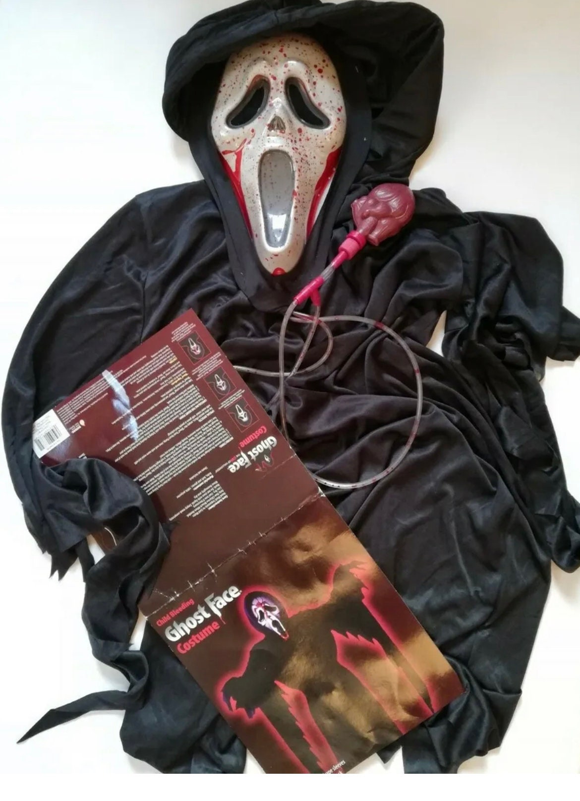 Ghostface Halloween Costume Kids - Etsy