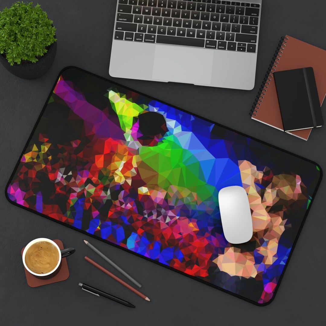 Pixilated Nightclub Desk Mat Tech Accessories Mousepad - Etsy
