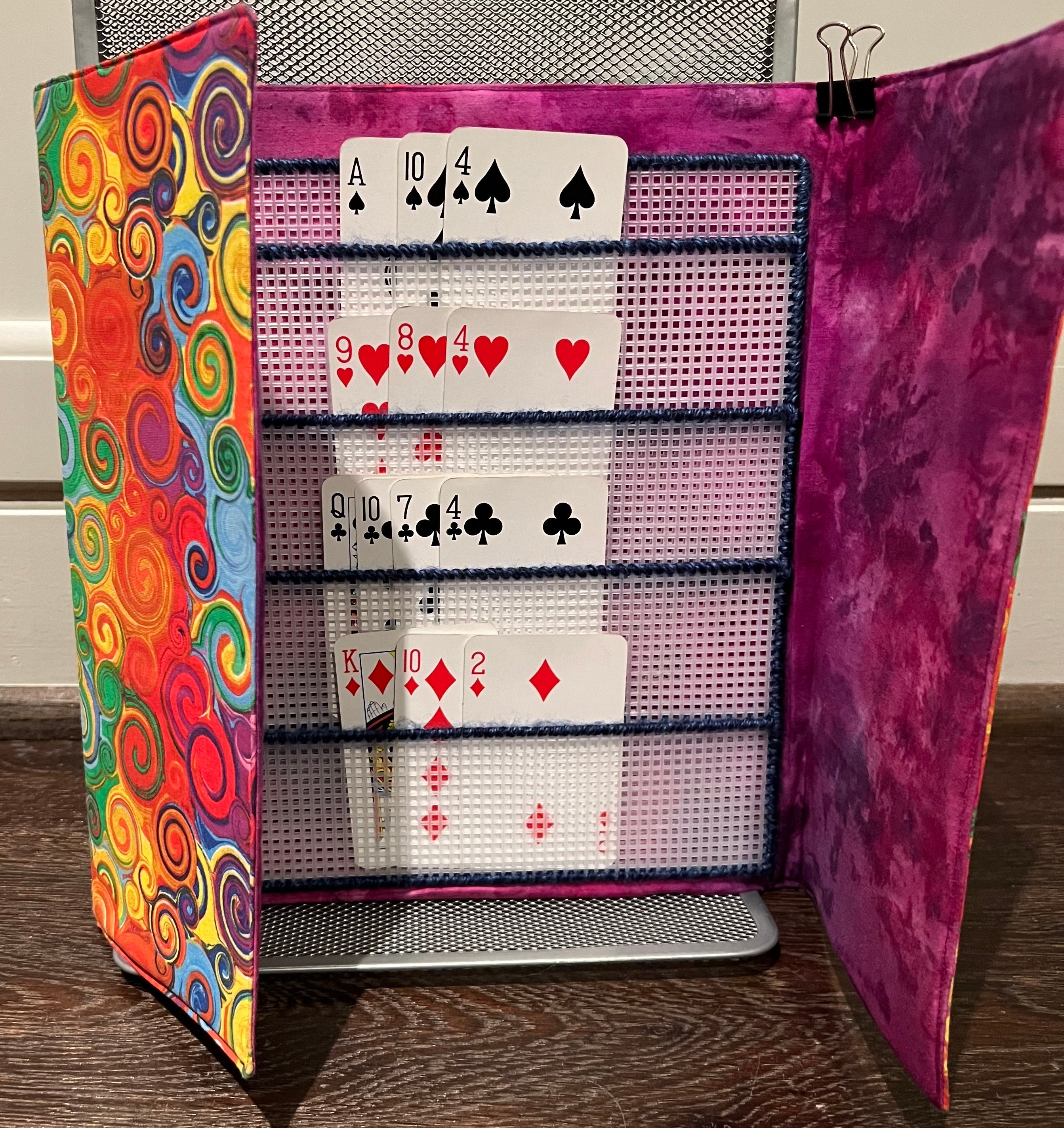 Bridge Card Holder With Choice of Fabric - Etsy