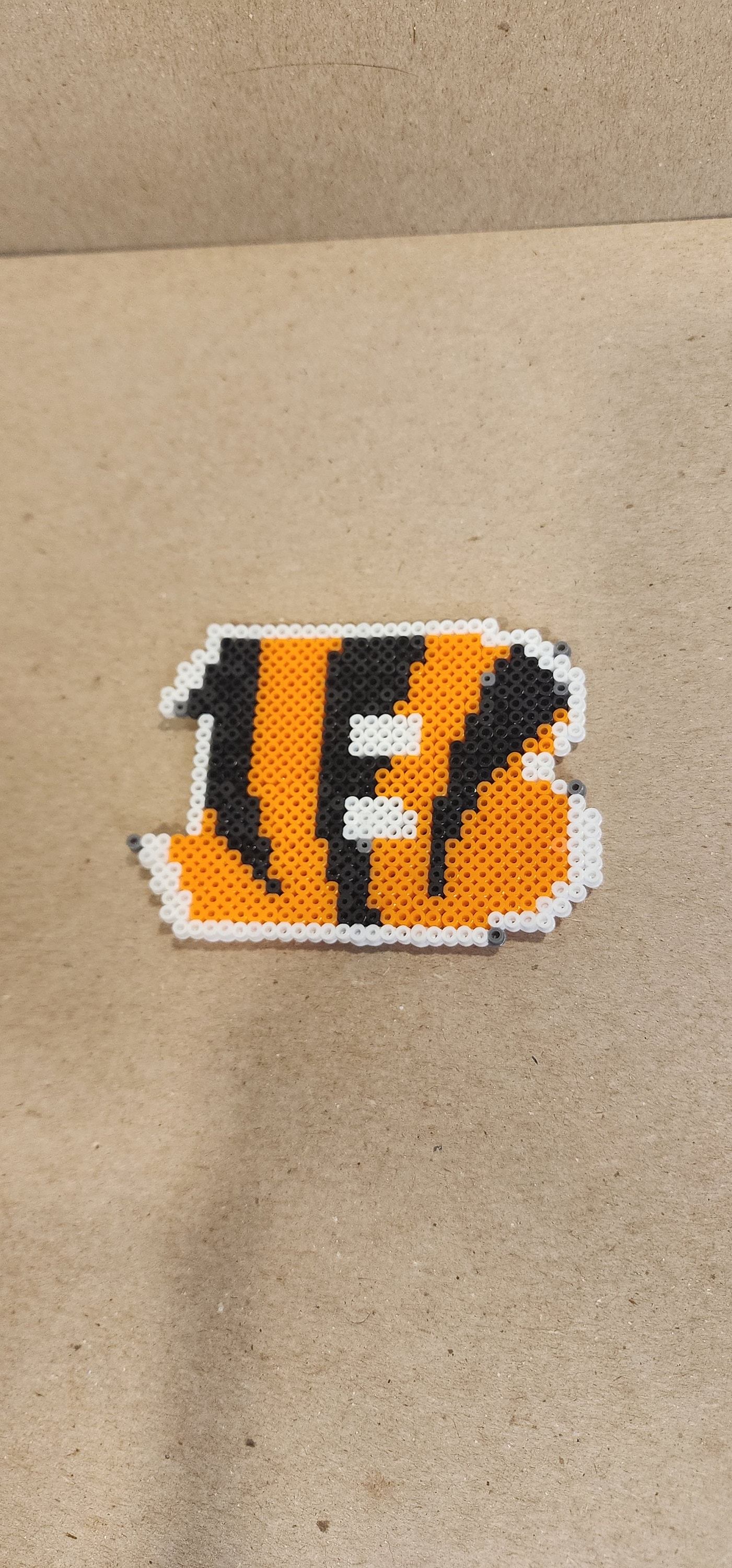 Bengals Logo Magnet. Pixel Art Work Cincinnati Ohio Football Team - Etsy