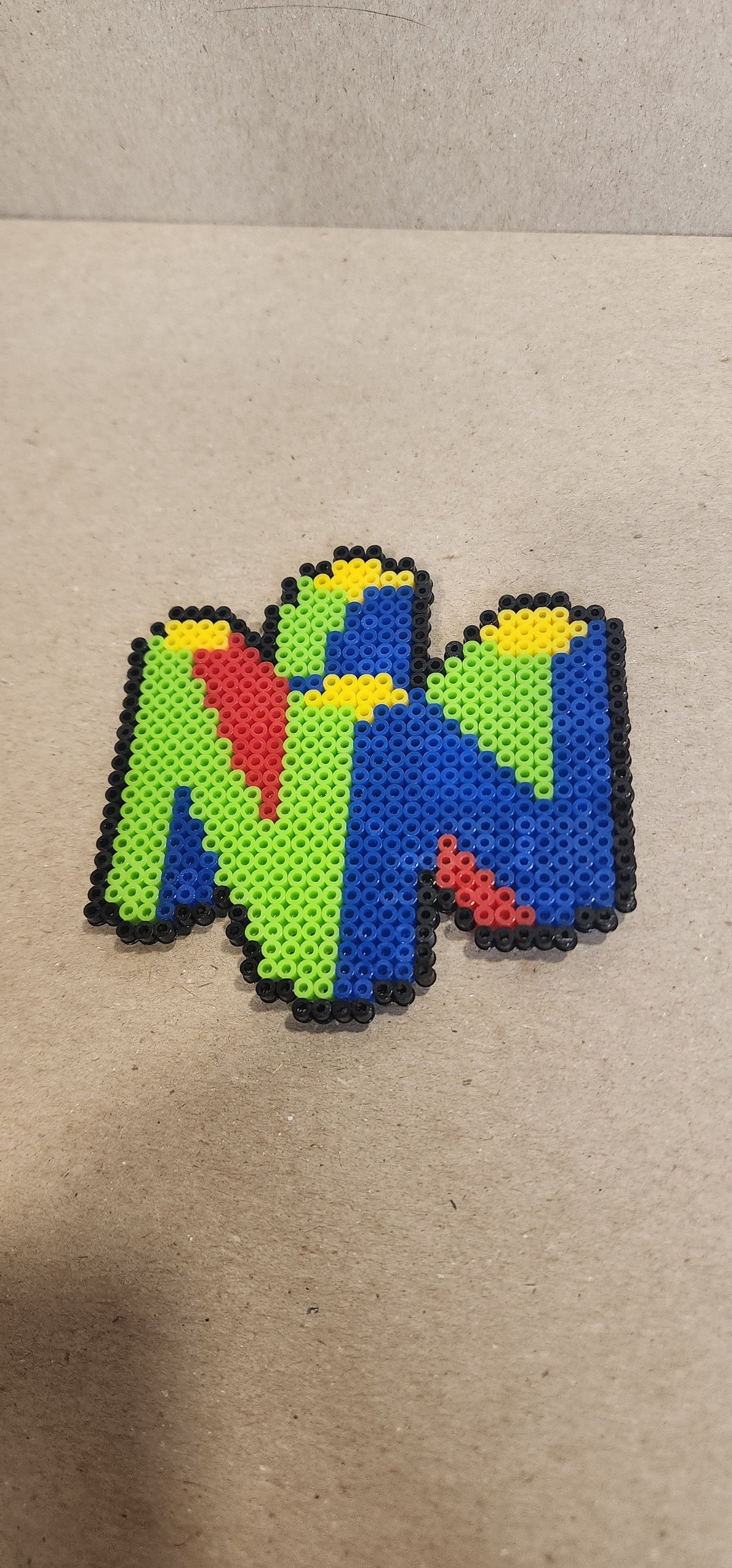 Nintendo N64 Pixel Magnet N Nerd Video Game Logo - Etsy