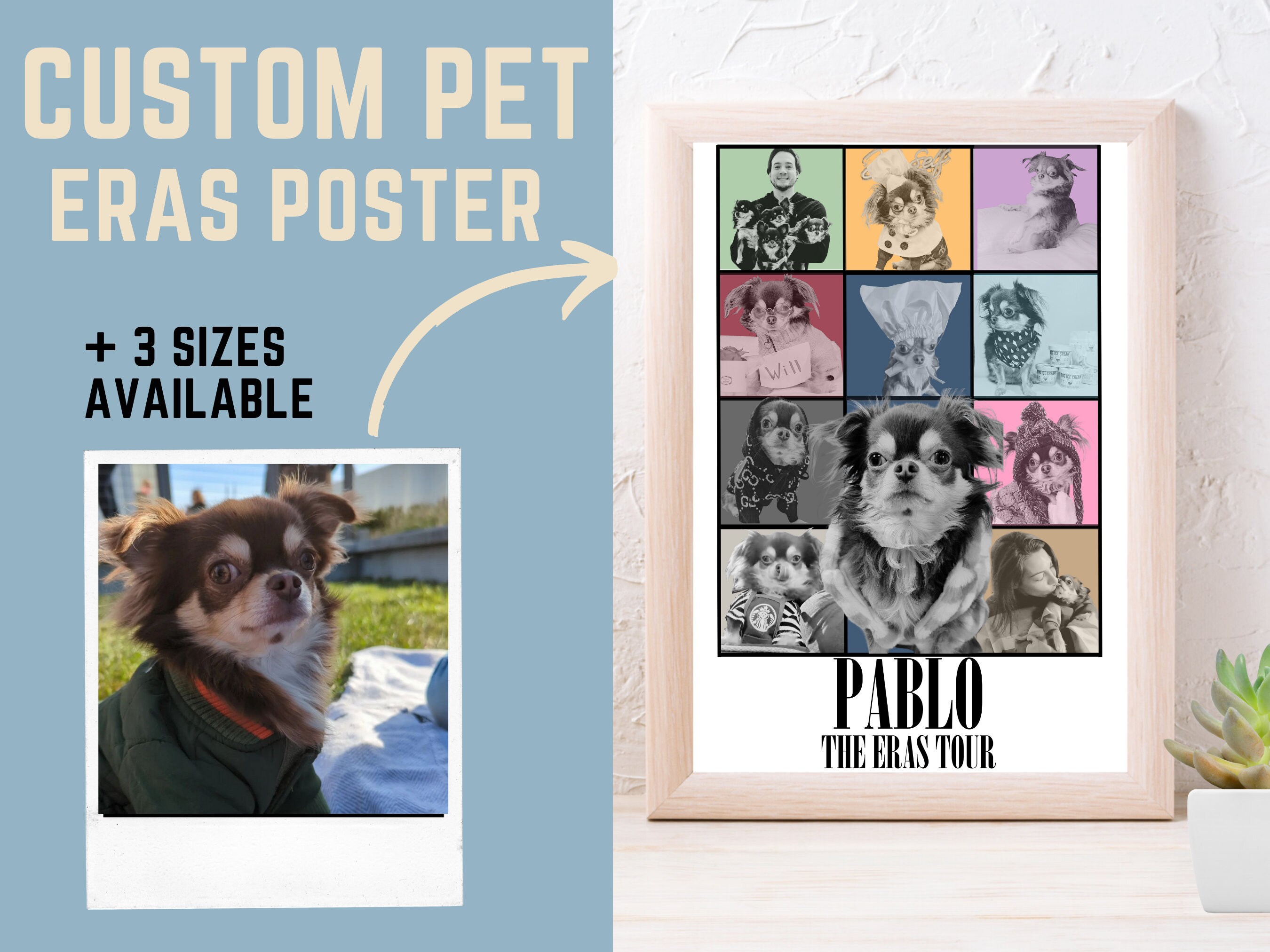 Custom Order Pet Eras Tour Poster | Pet Eras Tour Poster | Personalized ...