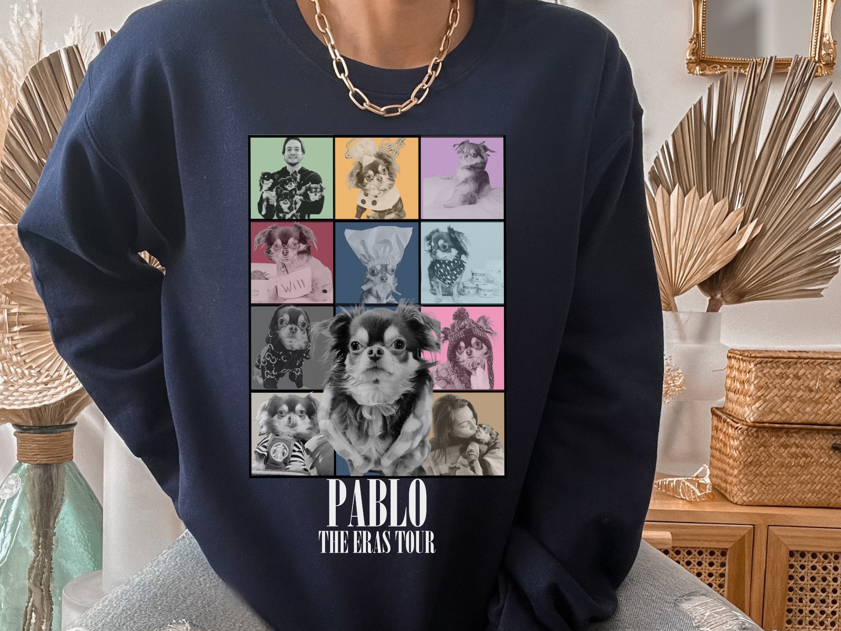 Customized Eras Tour Pet Sweatshirt, Custom Pet Sweatshirt ...
