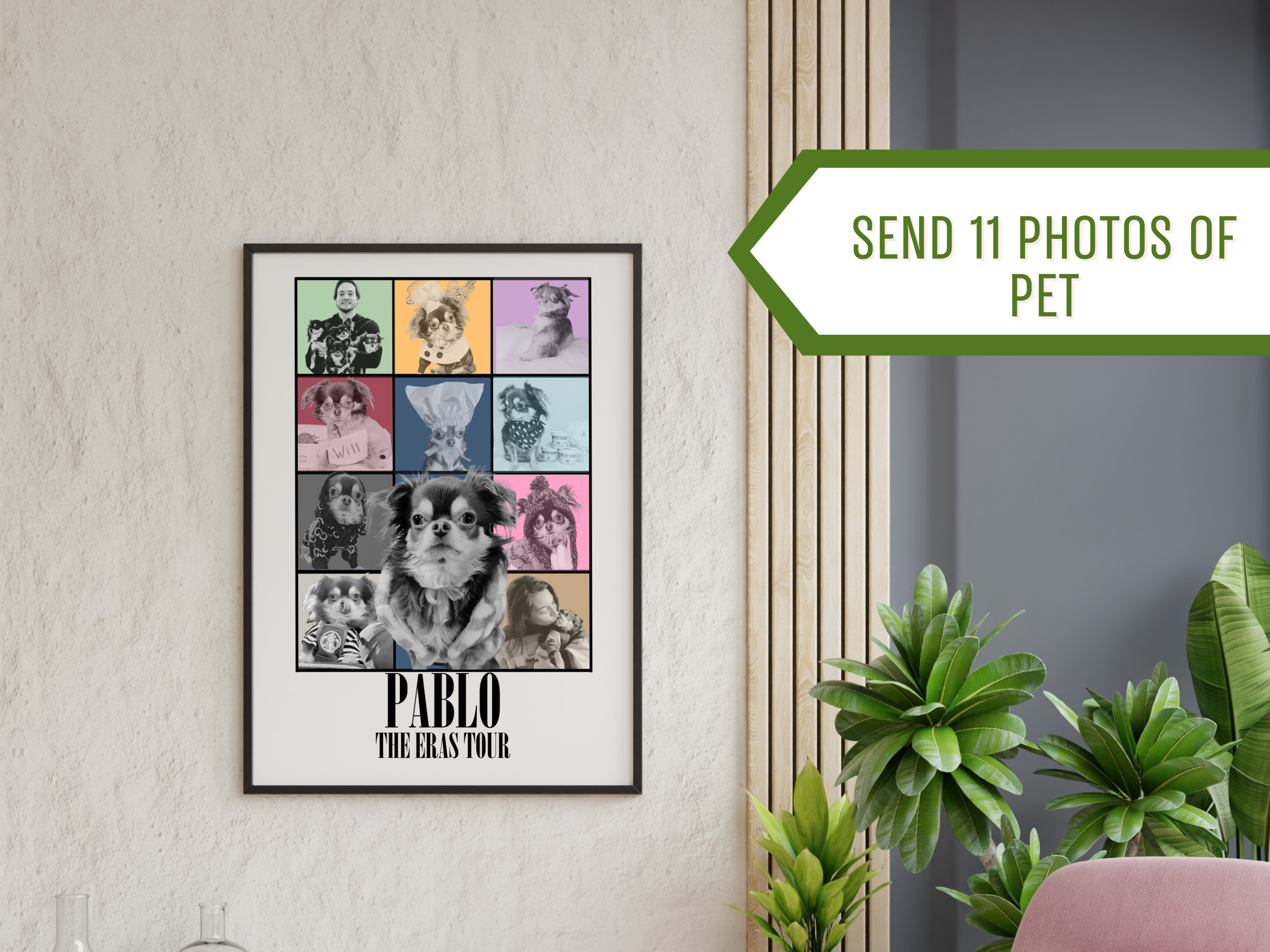 Custom Order Pet Eras Tour Poster | Pet Eras Tour Poster | Personalized ...