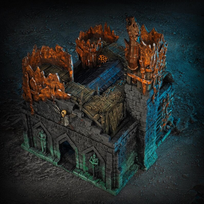 Orc Barracks Kingdom of Azragor Conquest Creations Middle-earth ...