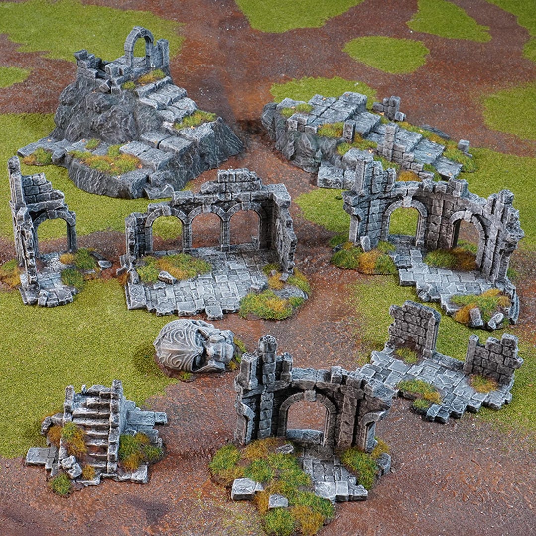 Conquest Creations Ruins (amon Hen) Lord of the Rings Middle Earth Dnd ...