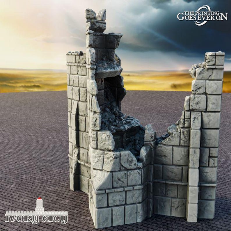 Ivory City – Ultimate Castle Wall Set | Modular Fortress & Tower ...
