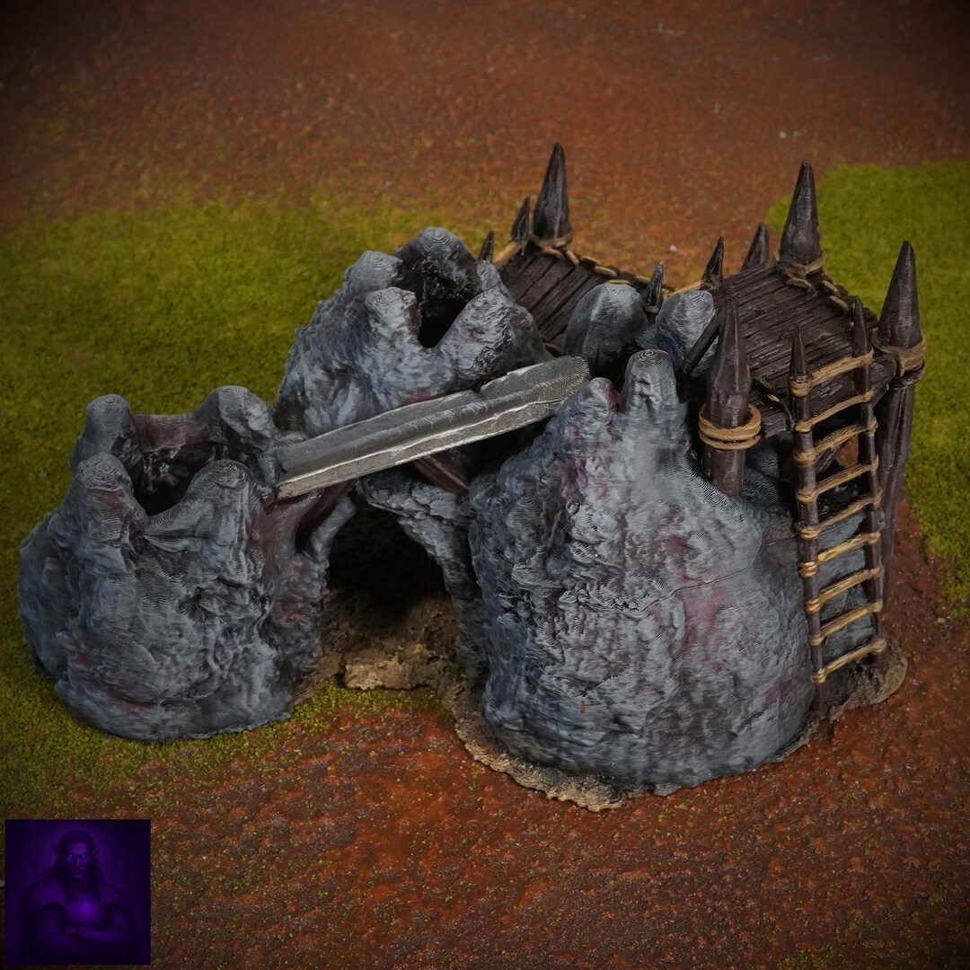 Orc Pit | Iron Horde Series | Conquest Creations | Tabletop Terrain ...