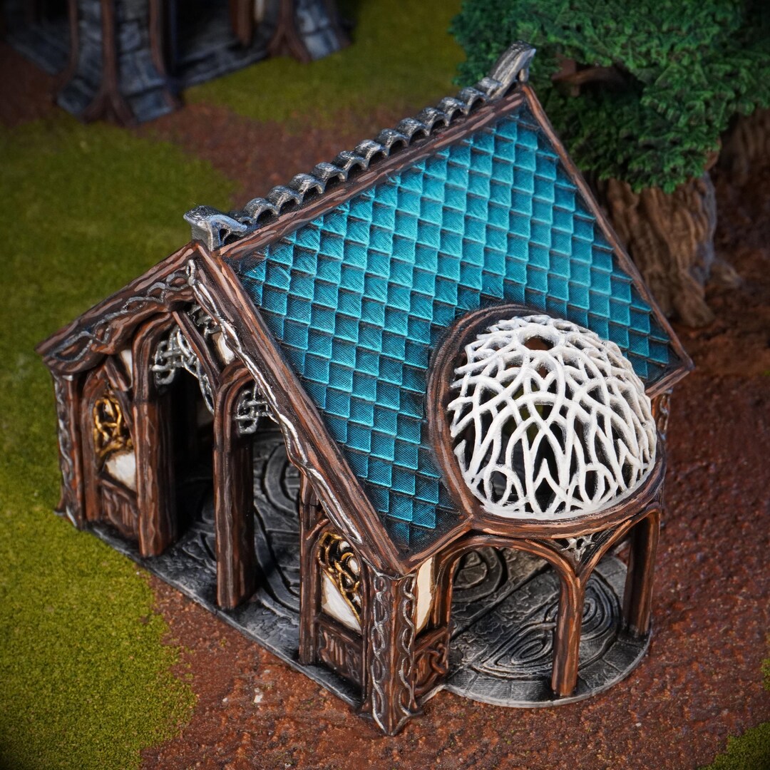 Kingdom of Noldareth Elven House Conquest Creations MESBG 28/32 MM ...