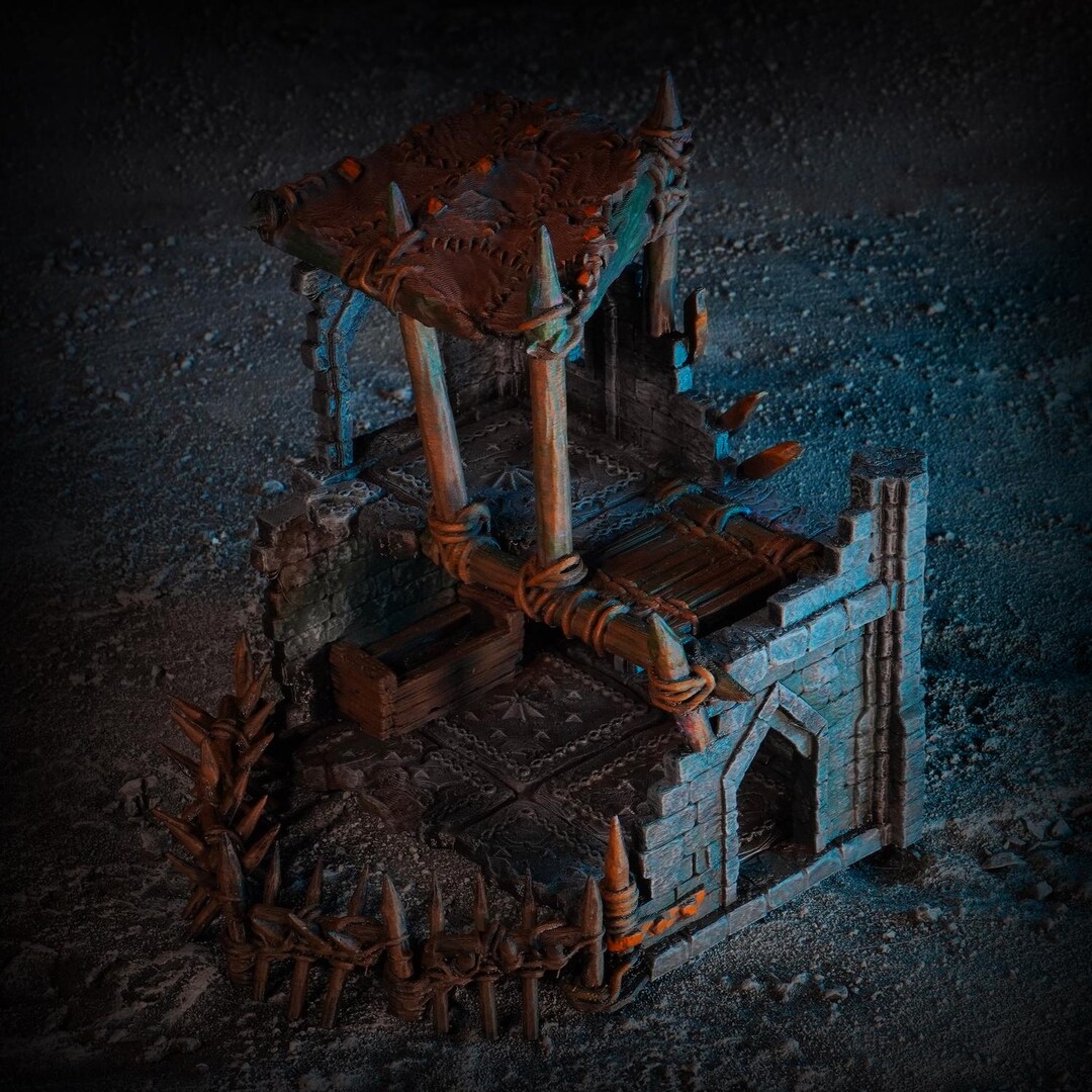 Orc Prison Kingdom of Azragor Conquest Creations Middle Earth Tabletop ...