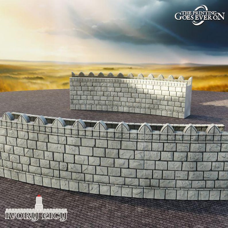 Ivory City – Ultimate Castle Wall Set | Modular Fortress & Tower ...