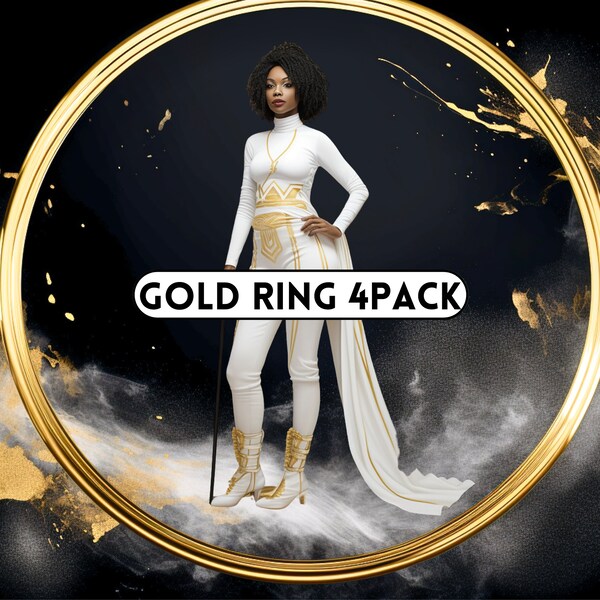 Gold Ring Circle Backdrop - Etsy