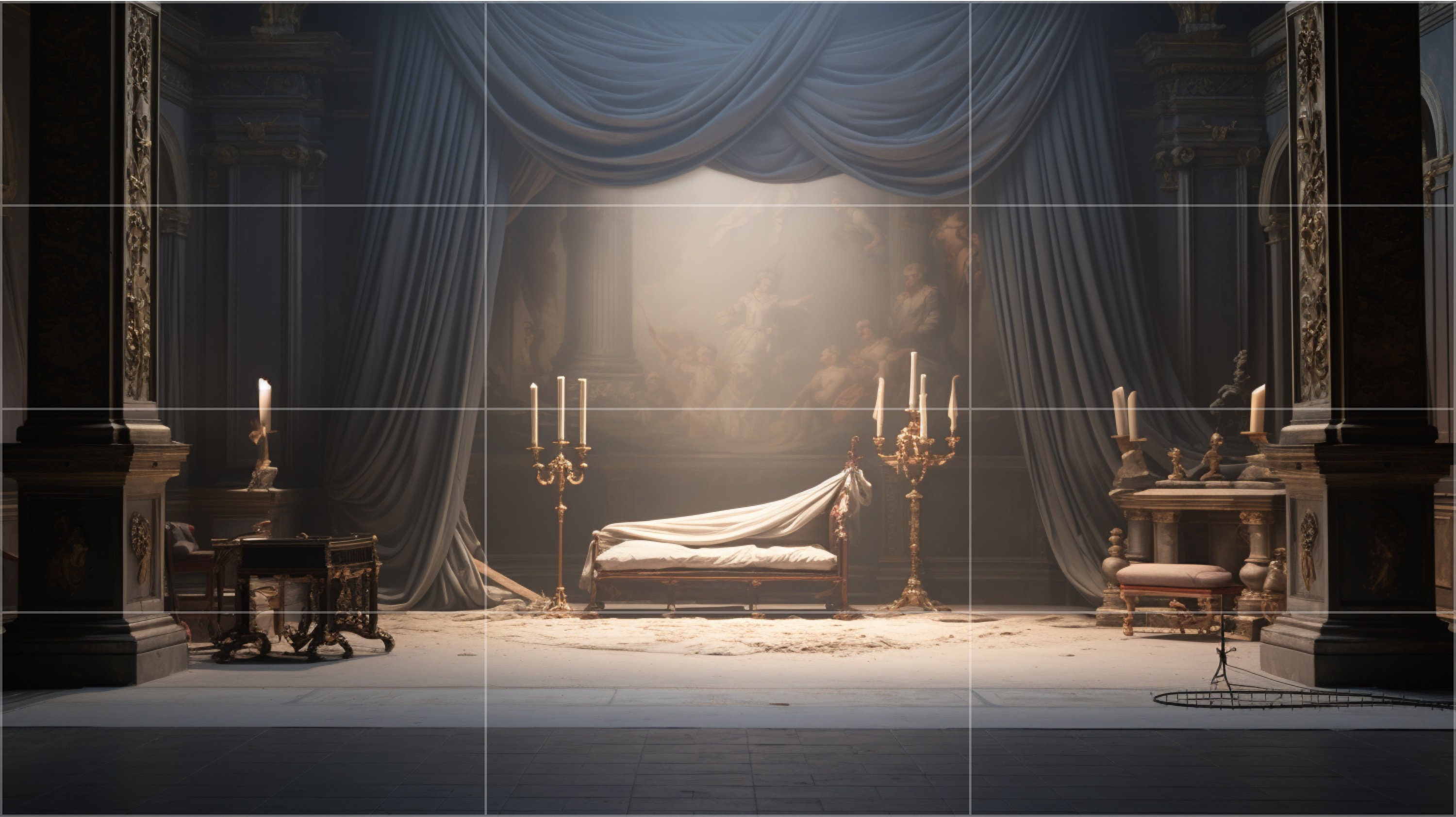 Renaissance Digital Backdrop, Digital Background, Renaissance ...