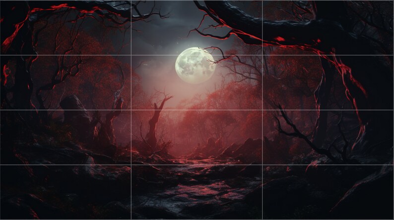 Vampire Digital Backdrop, Digital Background, Vampires Background for ...