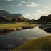 Golf Course Digital Backdrop, Digital Background, Golf Background for ...