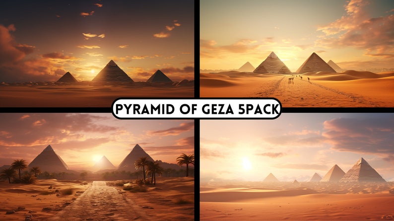 Pyramid of Geza Digital Backdrop, Digital Background, Egipt Background for Photographers ...