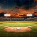 Baseball Digital Backdrop, Digital Background, Baseball Pitch ...