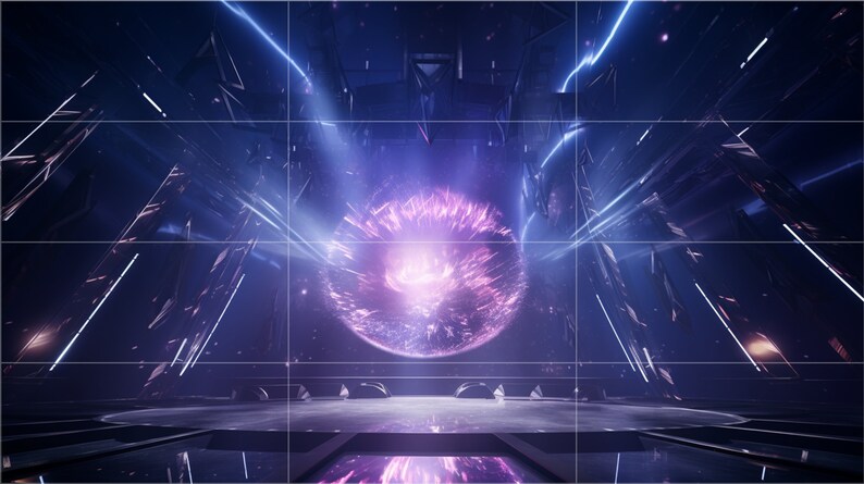 Performance Stage Digital Backdrop, Digital Background, Performance ...