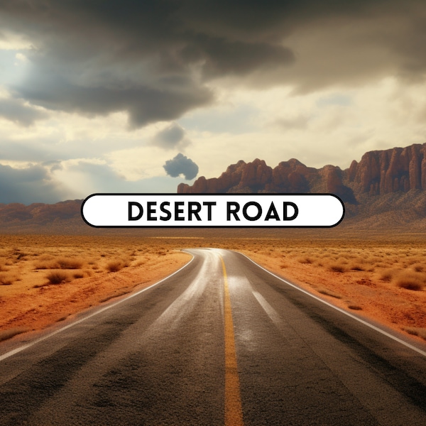 Desert Road - Etsy