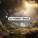 Elf Digital Backdrop, Digital Background, Elf Forest Background for ...